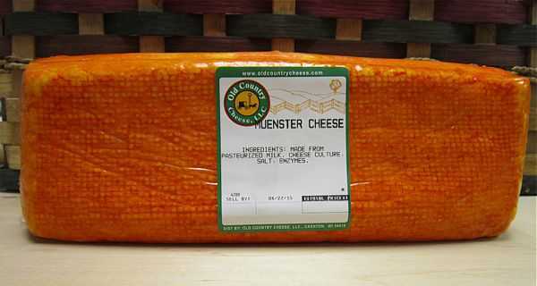 5 lb. Muenster Special | Wisconsin Cheese